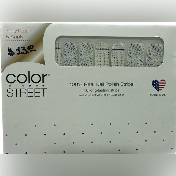 Color Street | Makeup | Nwt Color Street Blue My Mind Retired ...